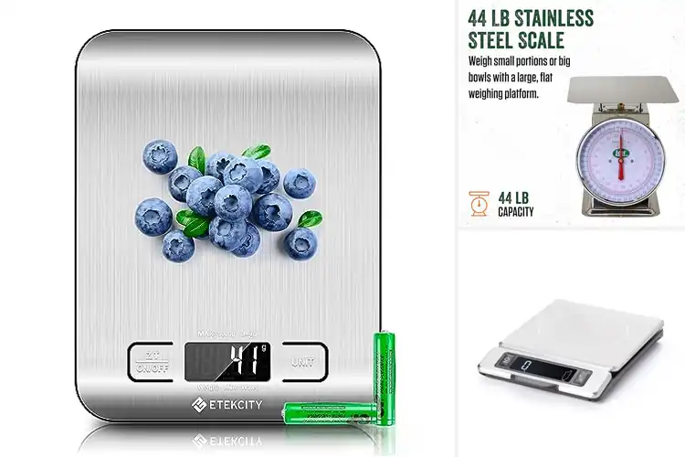 Durable Stainless Steel Scales for Precision Cooking – Cooktiva